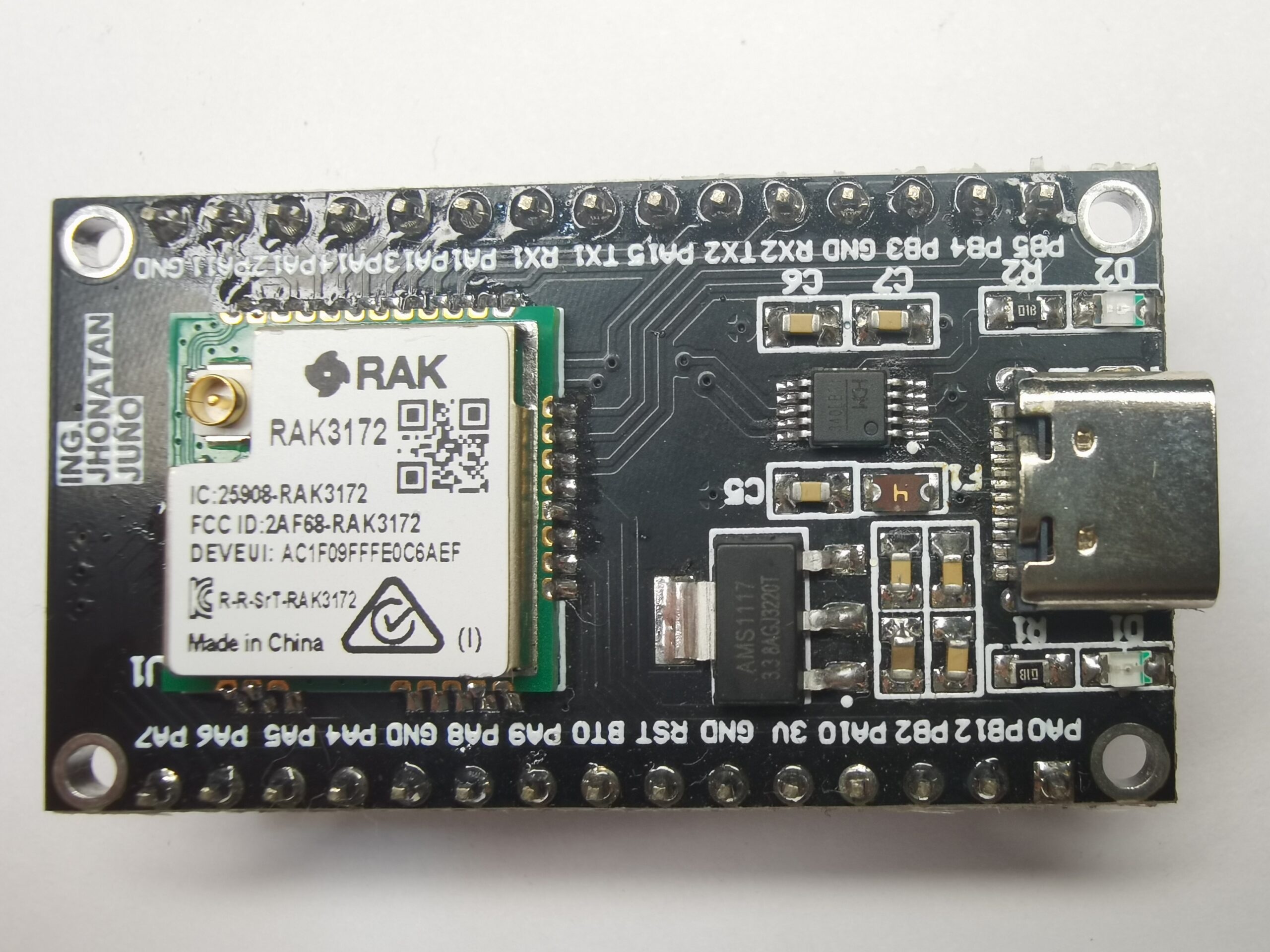JKSoltec | DevKit Lorawan RAK3172